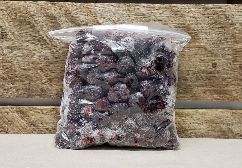 Frozen Black Raspberries - Brecknock Orchard LLC